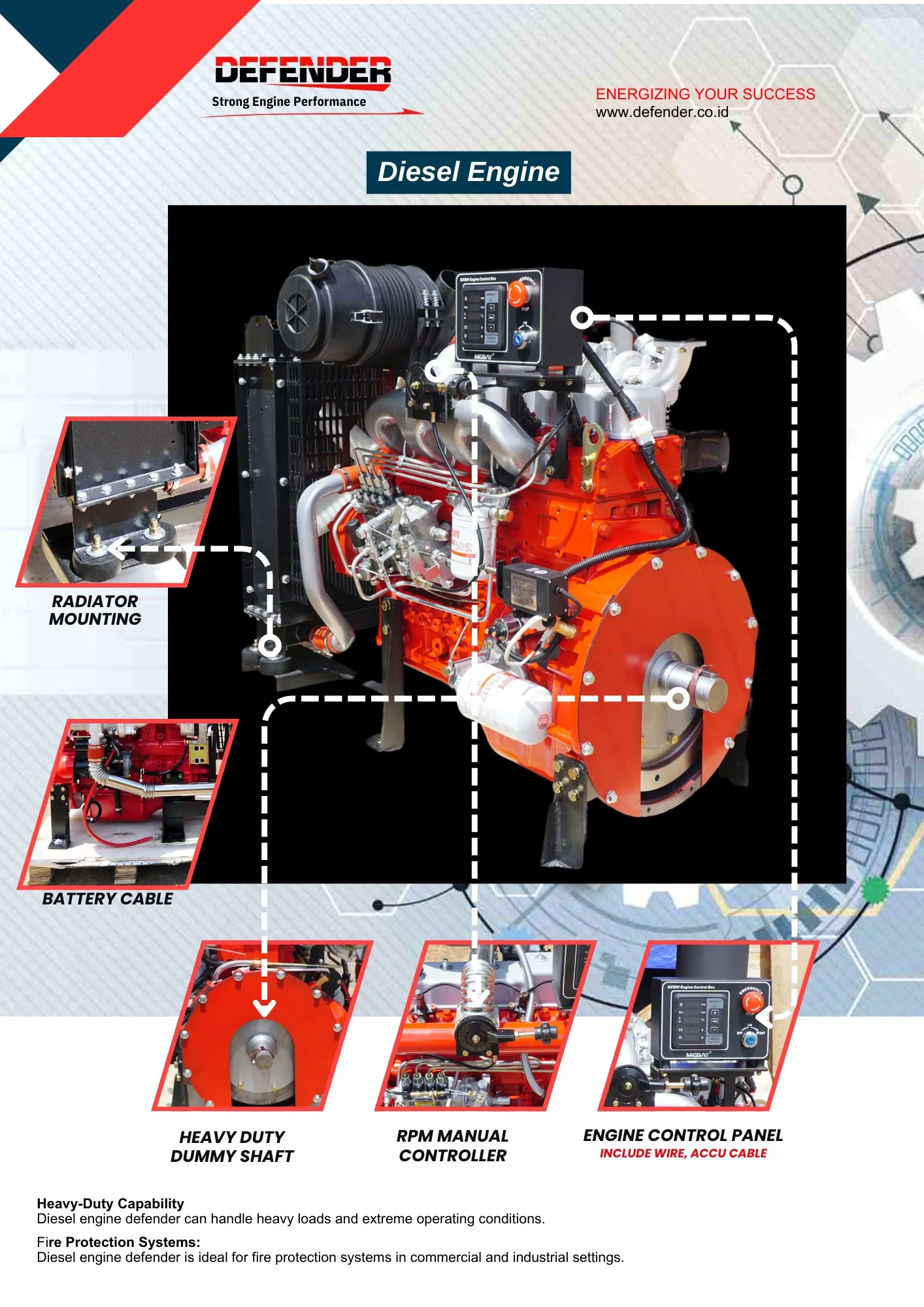 Diesel Engine DEFENDER | Artikel | Defender