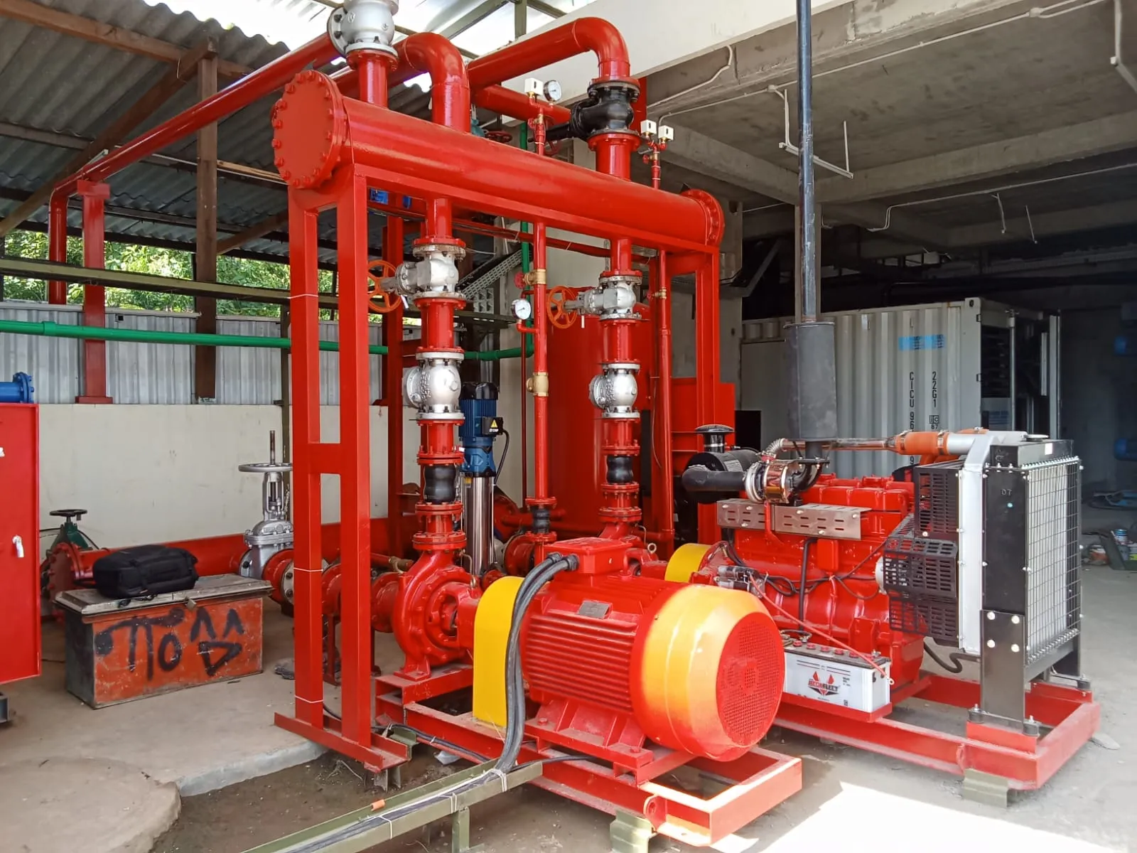 Hydrant Pump Set dan cara kerjanya | Artikel | Defender